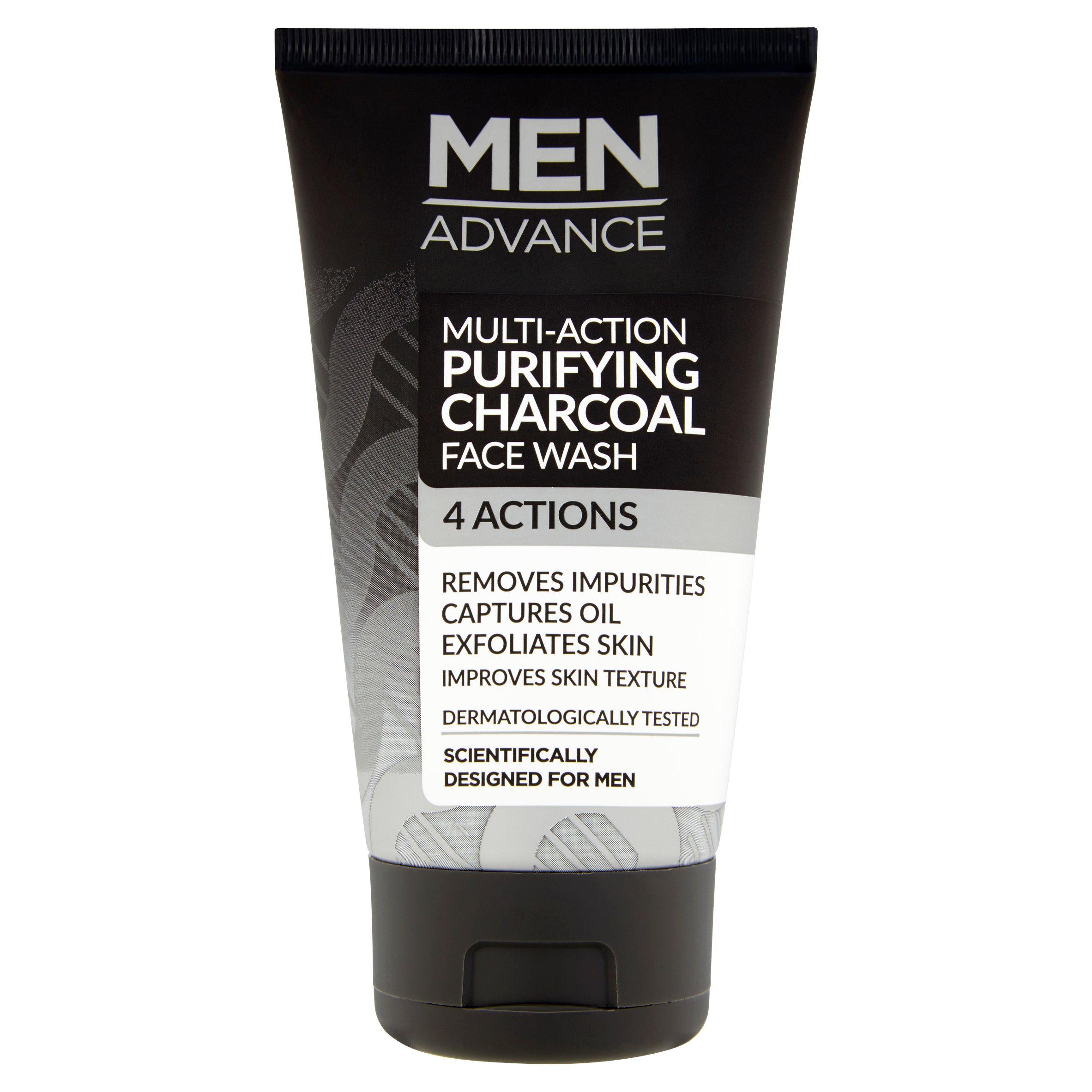 Men Advance Multi-Action Purifying Charcoal Face Wash 150ml – HannWorld