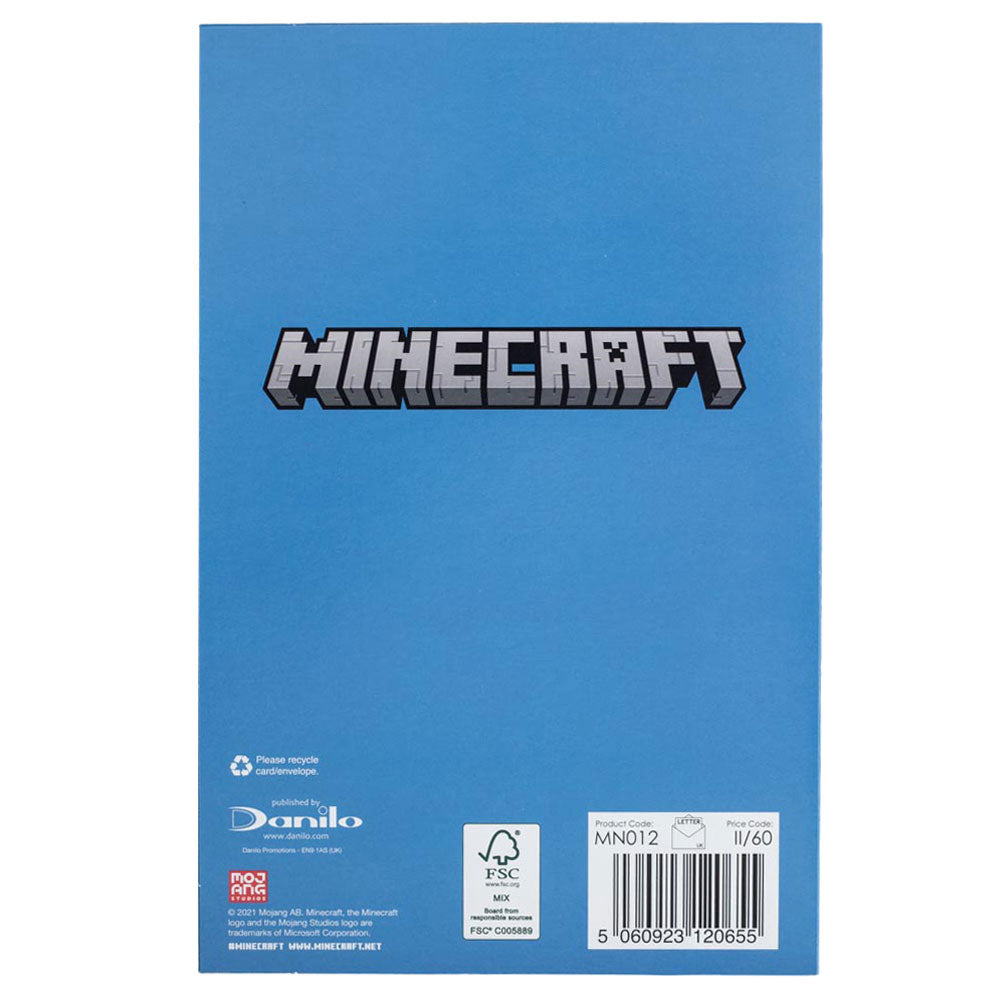 Minecraft Birthday Card – HannWorld
