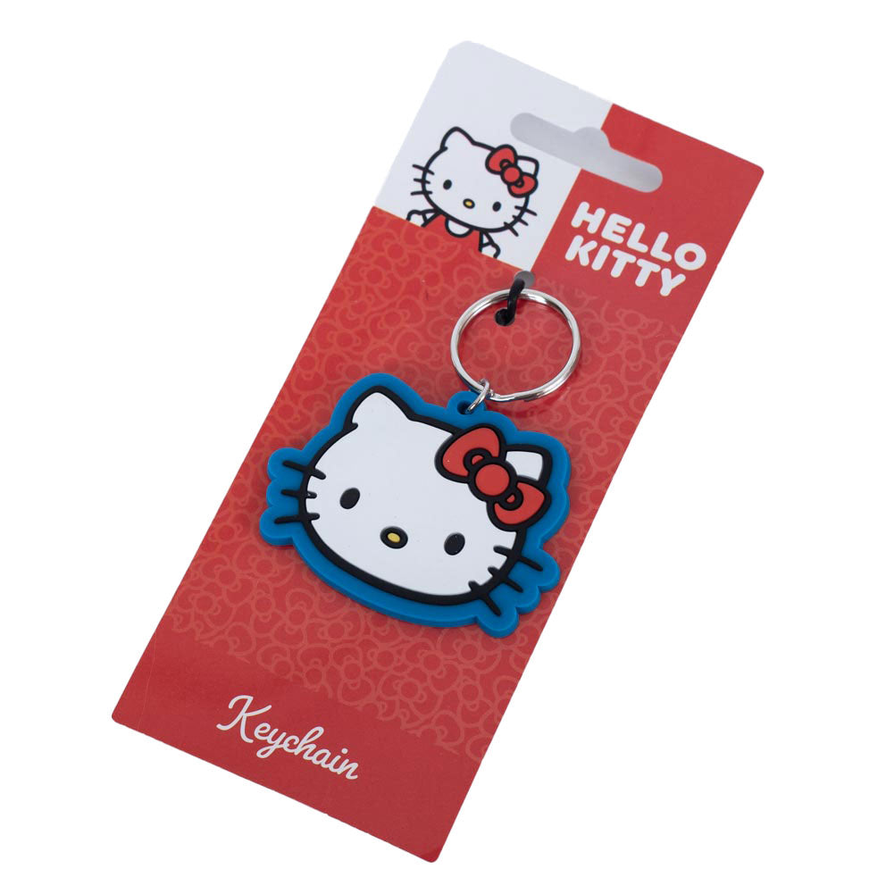 Hello Kitty Face PVC Keyring – HannWorld